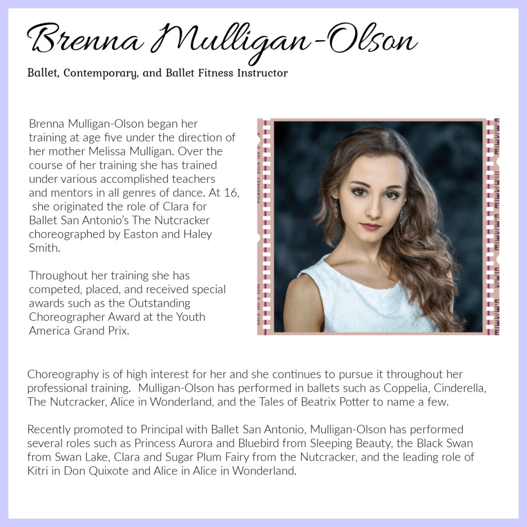 Faculty – Premiere Ballet Academy, San Antonio, TX